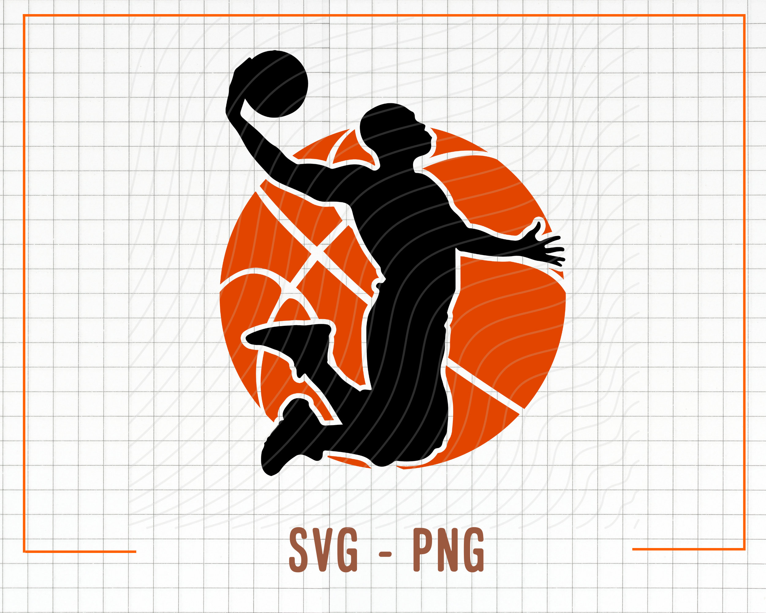Basketball Player Svg, Basketball Svg, Svg Vector Files for - Inspire ...