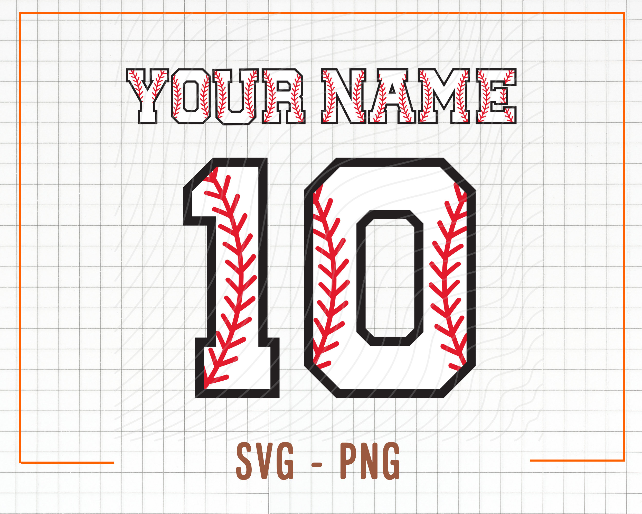 Custom Name Baseball Svg, Baseball Svg, Personalized Basebal | Inspire ...