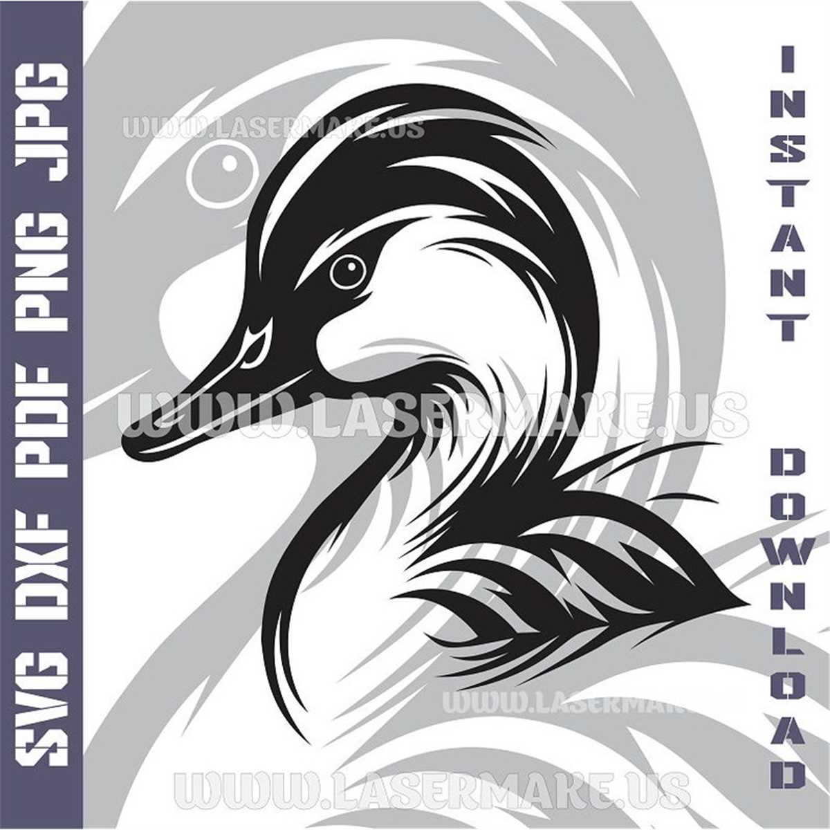 Duck SVG file | cut file for cricut | printable png| SVG dxf | Inspire ...