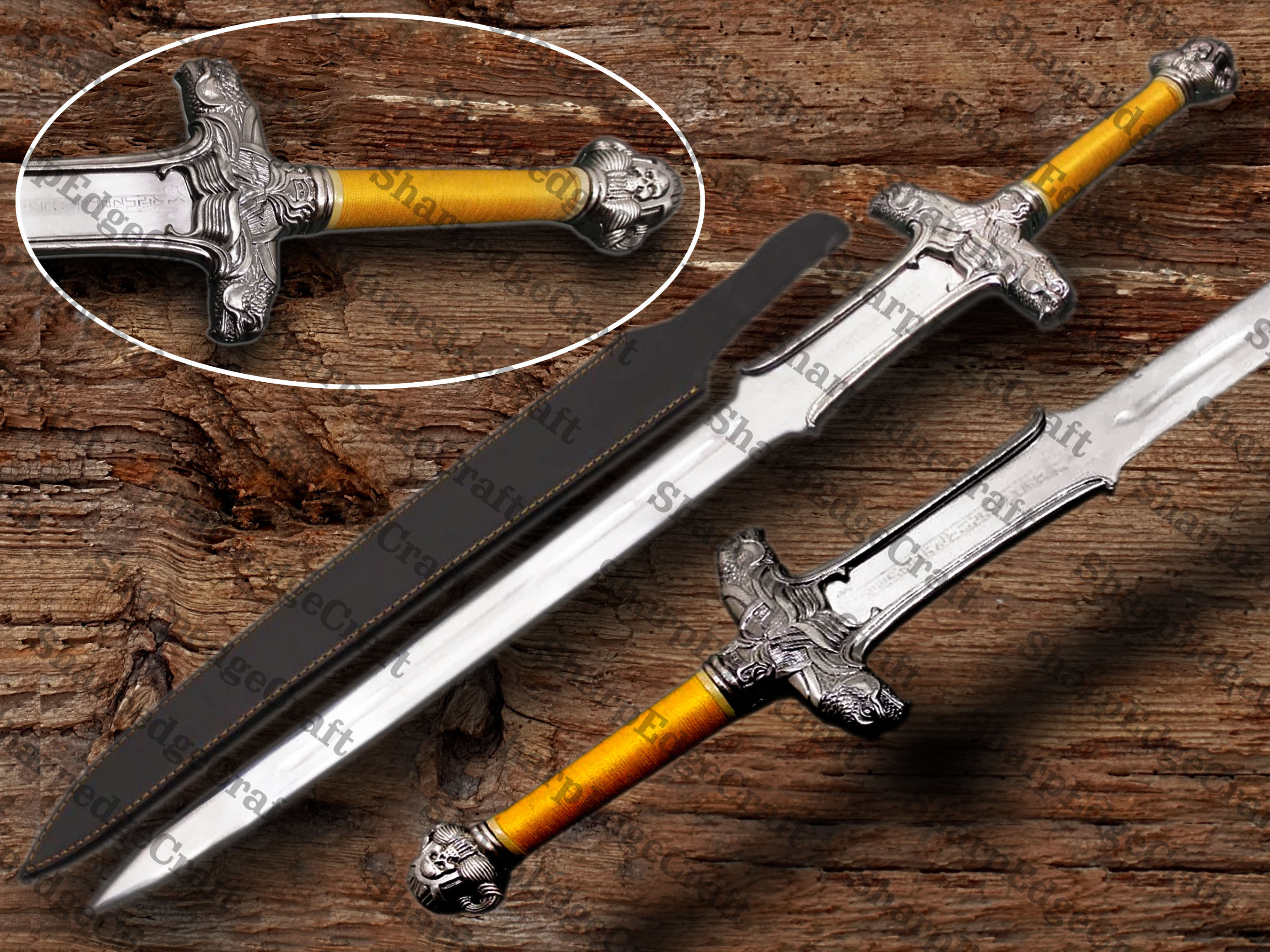 Handmade Conan The Barbarian Replica sword, Atlantean Sword, | Inspire ...