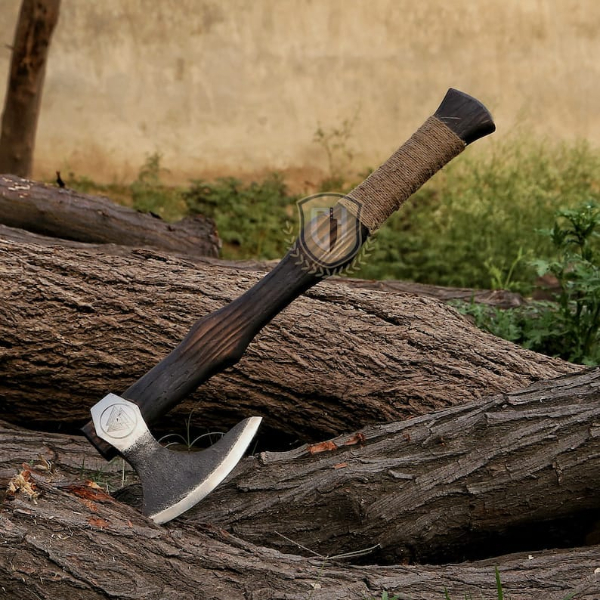 Handmade Viking Axe, Camping Axe, AXES, Bearded axe, Ash Woo | Inspire ...