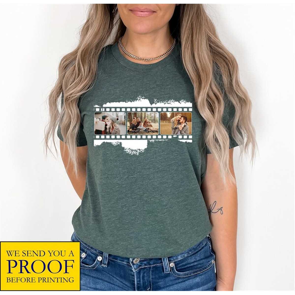 Custom Picture Shirt, Custom Shirt With Photo, Family Photo | Inspire ...