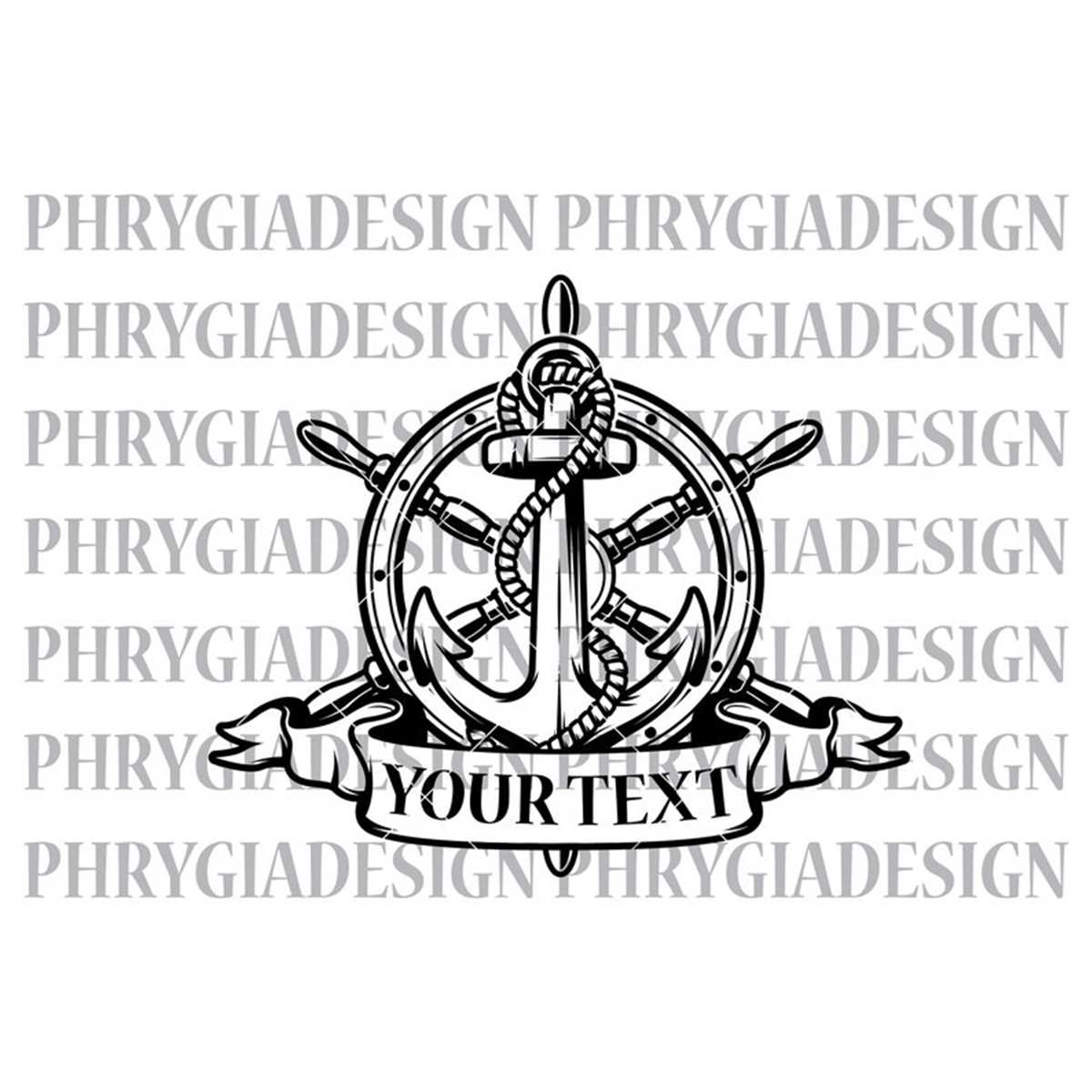 Anchor Svg , Rope Anchor Svg , Split Anchor Rope Svg , Boat | Inspire ...