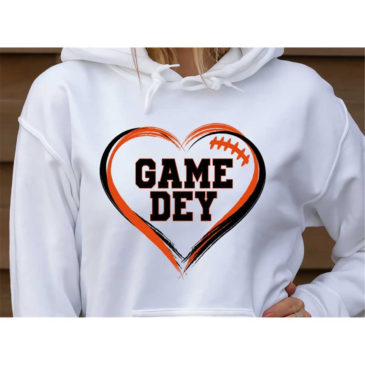 Game Dey Svg Png , Football Svg , Cincinnati Svg , Hearts Sv - Inspire ...