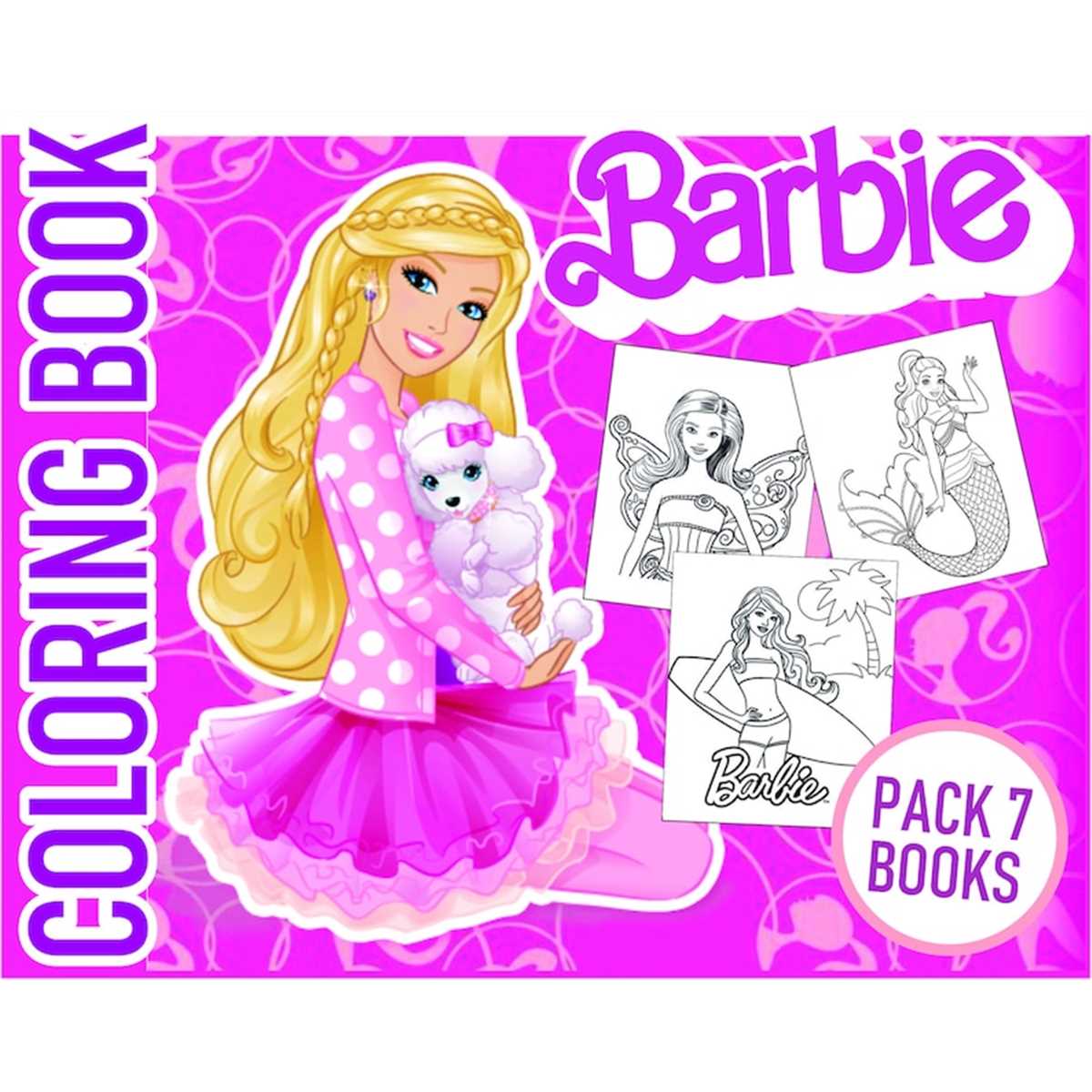 Barbi Bundle Coloring Book | Printable | Coloring Pages | Di | Inspire ...