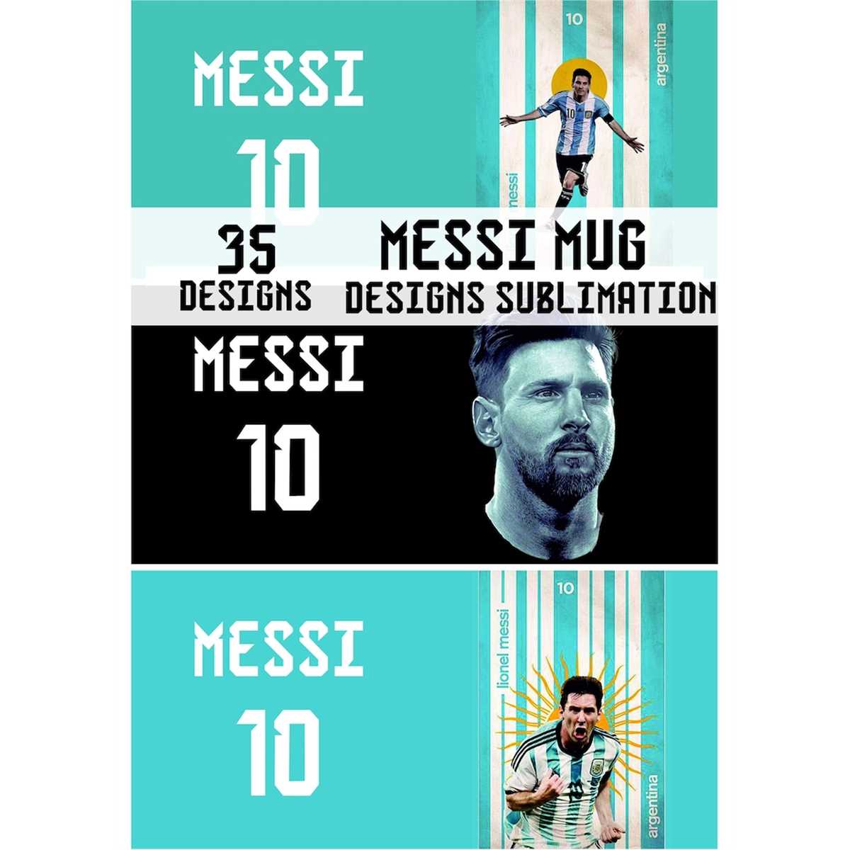 Lionel Messi Mug Press Bundle | 35 Messi Mug Designs | Subli - Inspire ...