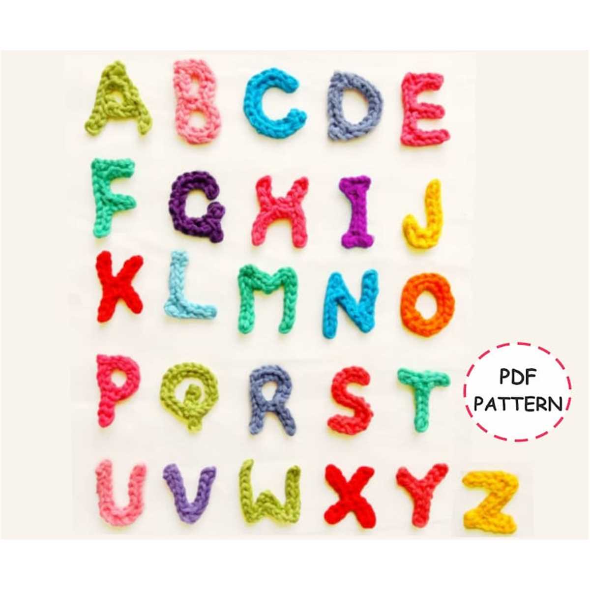 Alphabet Pattern Crochet Letters | Crochet Amigurumi Tutoria - Inspire ...