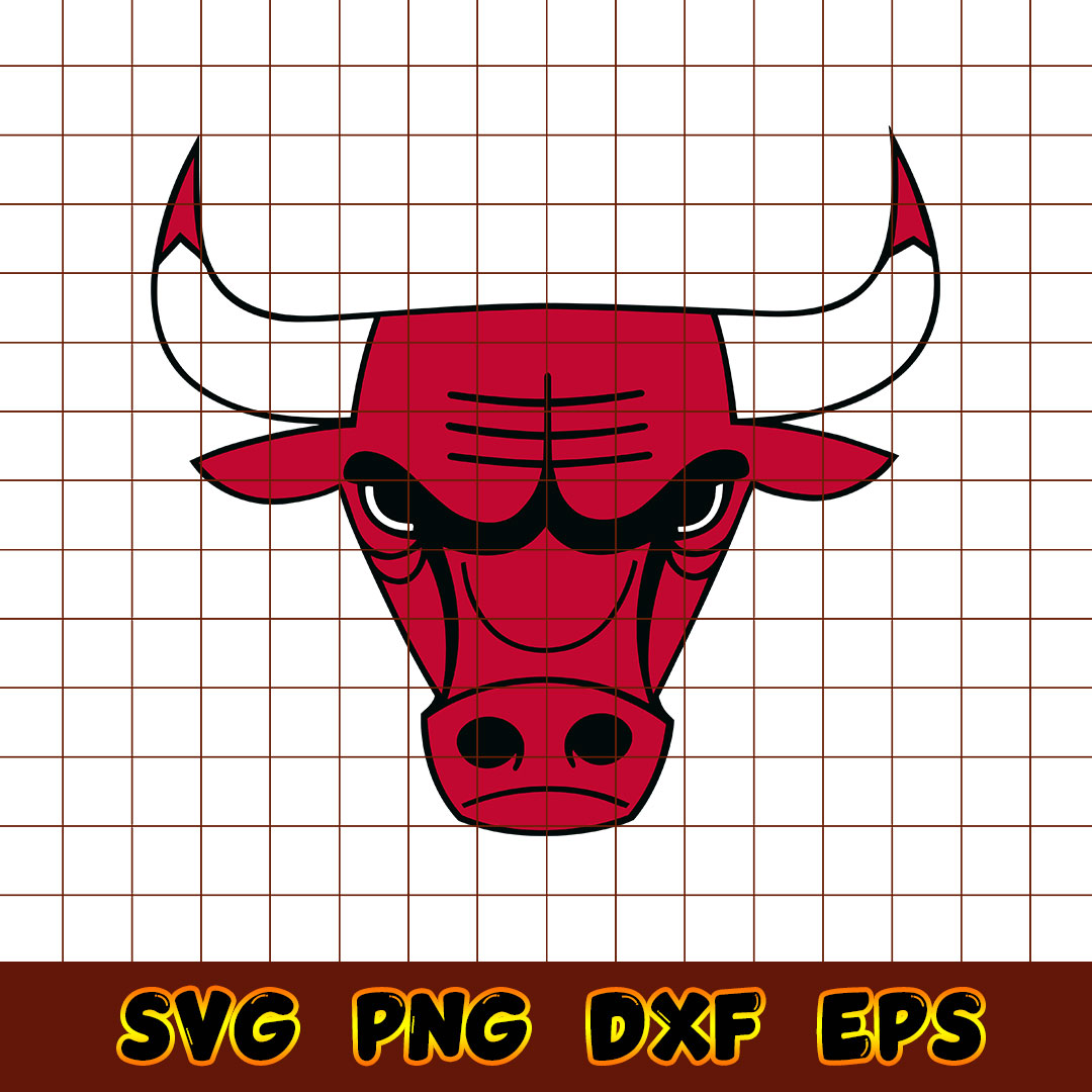 Chicago Bulls NBA Logo Svg, NBA, NBA Logo, NBA Teams, NBA Ba - Inspire Uplift