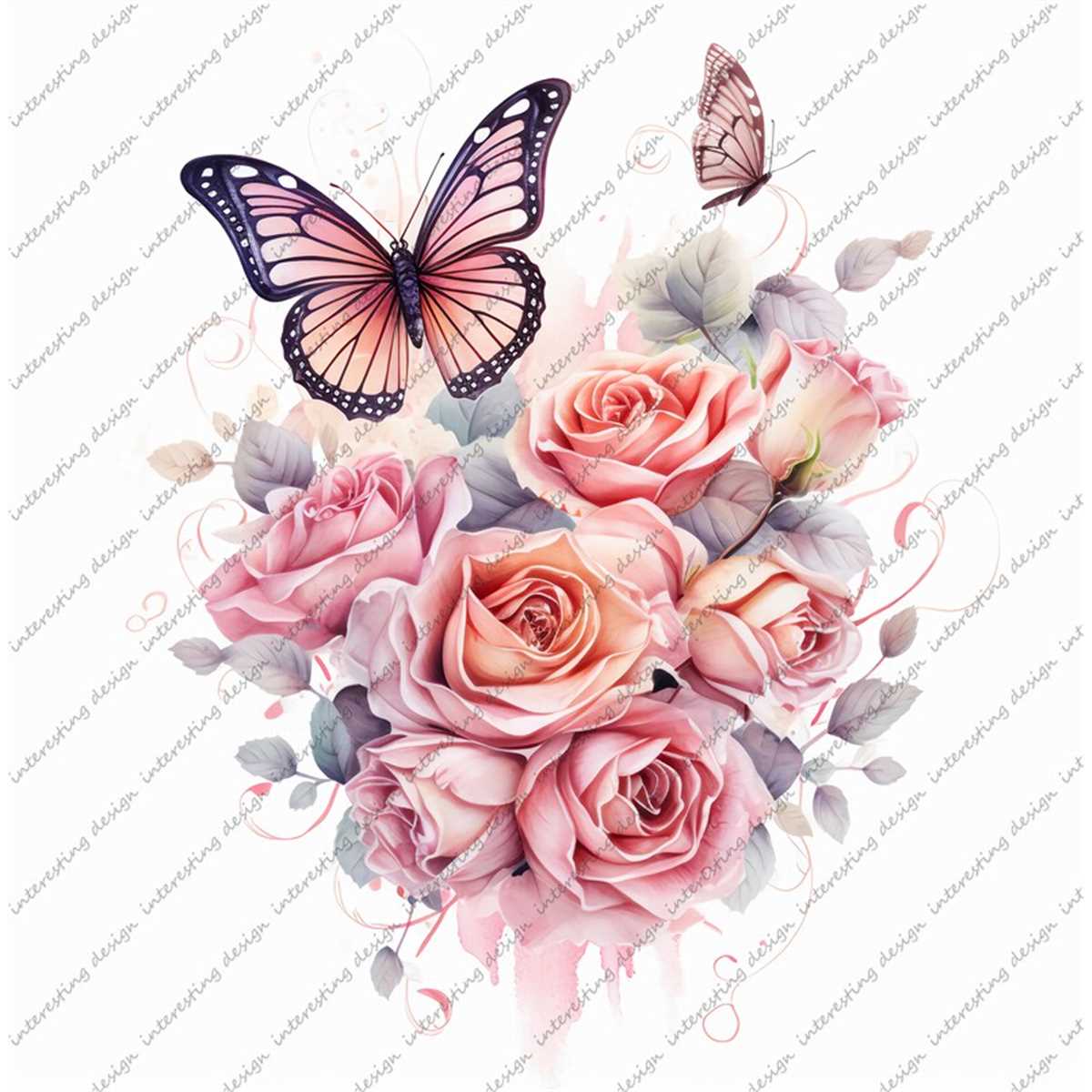 rose and butterfly png, butterfly png, rose clip art, butter | Inspire ...