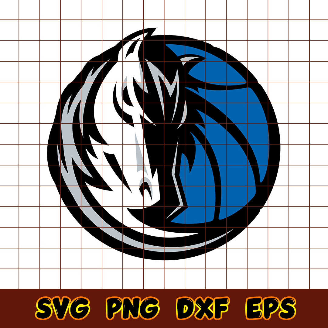 Dallas Mavericks NBA Logo Svg, NBA, NBA Logo, NBA Teams, NBA | Inspire ...