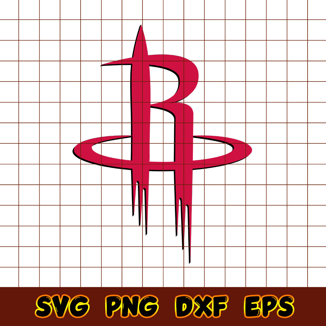 Houston Rockets NBA Logo Svg, NBA, NBA Logo, NBA Teams, NBA - Inspire ...