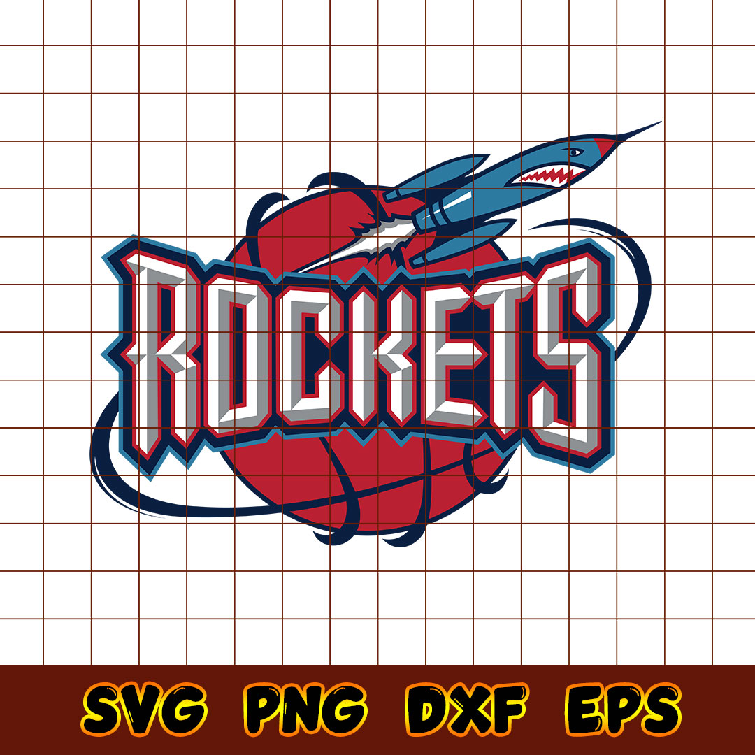 Houston Rockets NBA Logo Svg, NBA, NBA Logo, NBA Teams, NBA - Inspire ...