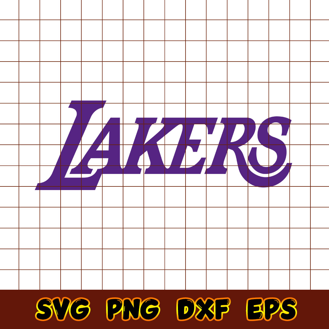 Los Angeles Lakers NBA Logo Svg, NBA, NBA Logo, NBA Teams, N | Inspire ...