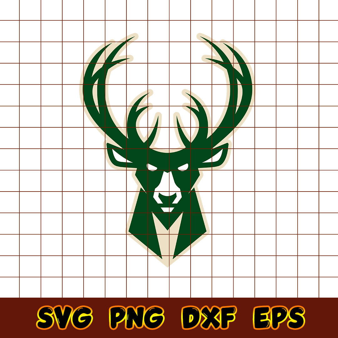 Milwaukee Bucks NBA Logo Svg, NBA, NBA Logo, NBA Teams, NBA - Inspire ...