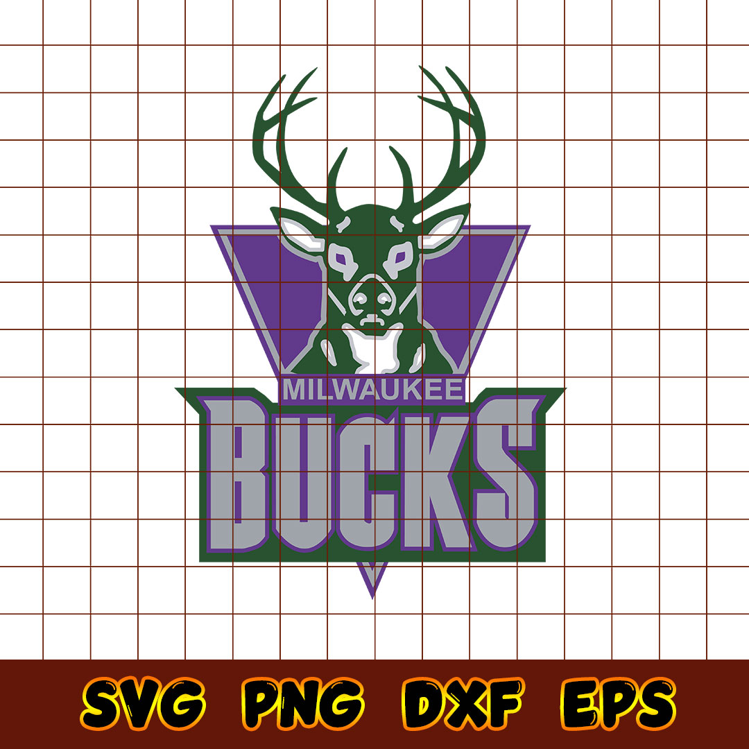 Milwaukee Bucks NBA Logo Svg, NBA, NBA Logo, NBA Teams, NBA - Inspire ...