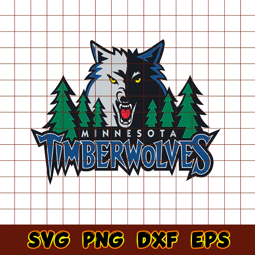 Minnesota Timberwolves NBA Logo Svg, NBA, NBA Logo, NBA Team | Inspire ...