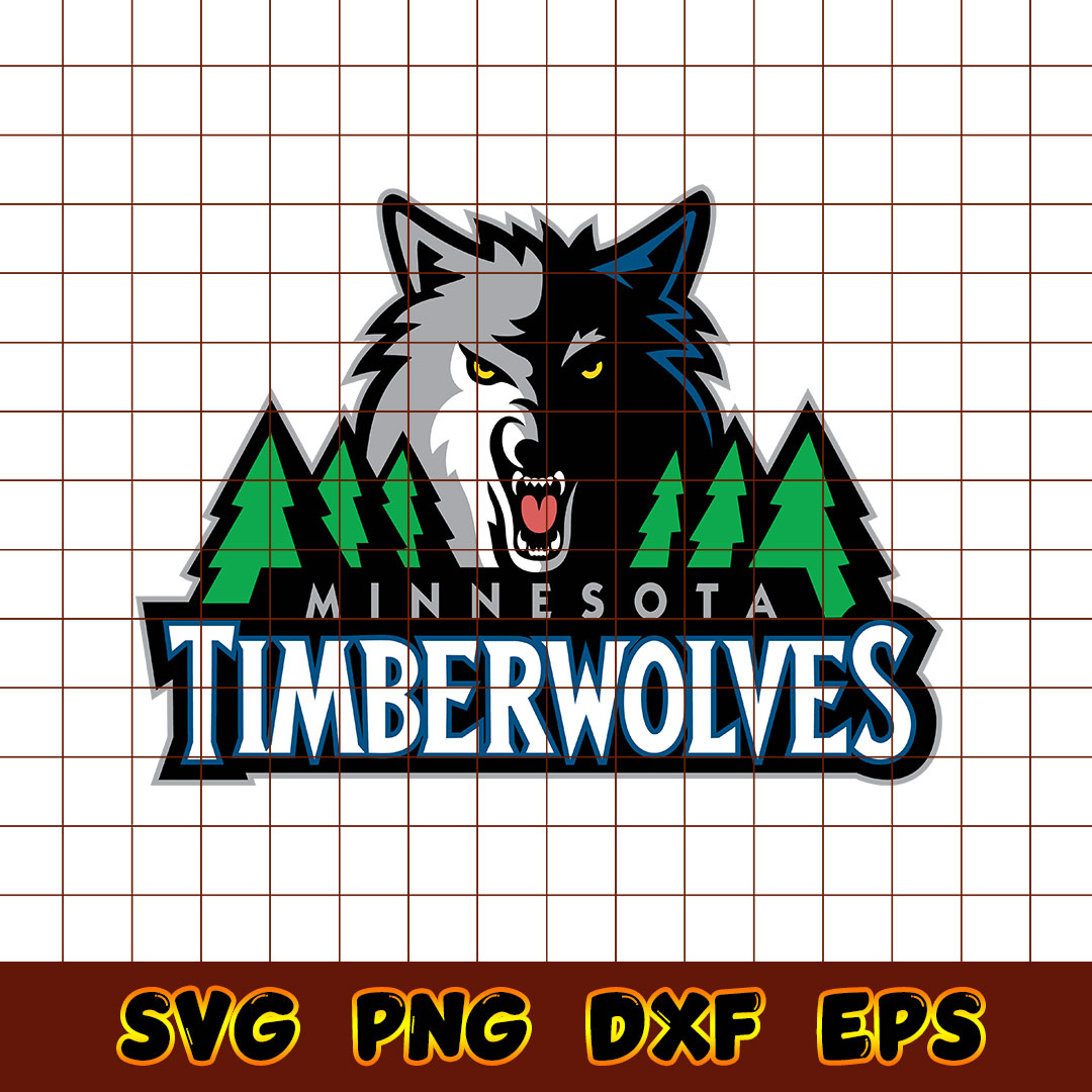 Minnesota Timberwolves NBA Logo Svg, NBA, NBA Logo, NBA Team | Inspire ...
