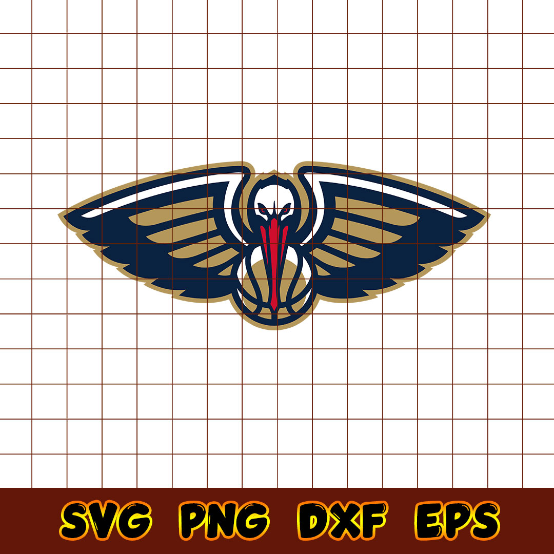 New Orleans Pelicans NBA Logo Svg, NBA, NBA Logo, NBA Teams, | Inspire ...