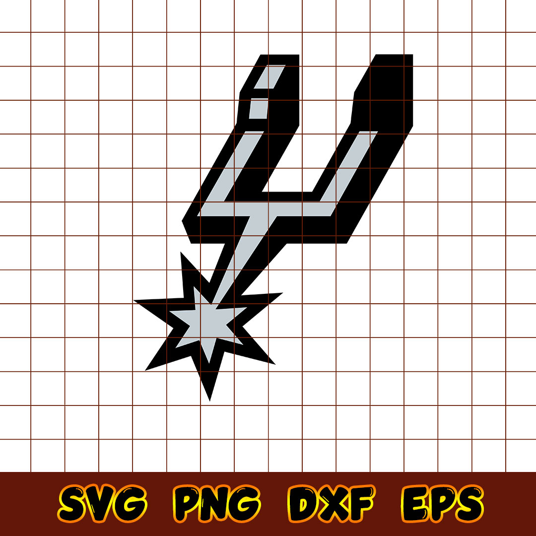 San Antonio Spurs NBA Logo Svg, NBA, NBA Logo, NBA Teams, NB - Inspire ...