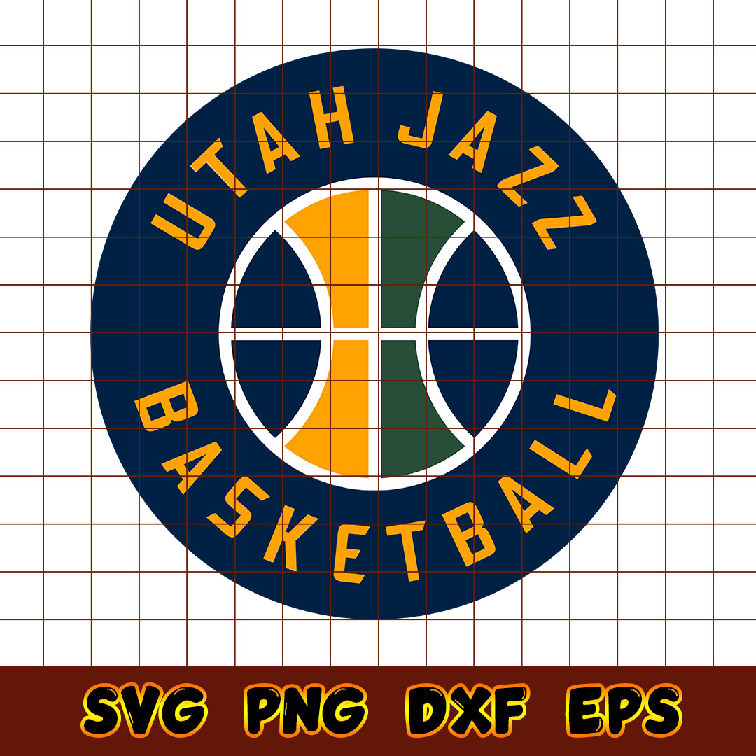 Utah Jazz NBA Logo Svg, NBA, NBA Logo, NBA Teams, NBA Basket | Inspire ...