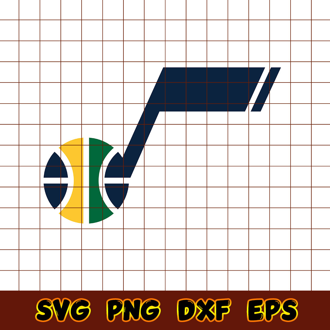 Utah Jazz NBA Logo Svg, NBA, NBA Logo, NBA Teams, NBA Basket - Inspire ...