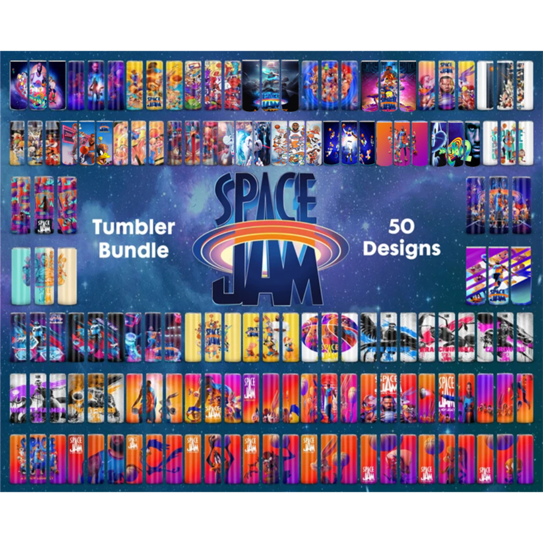 Space Jam Tumbler Bundle, Spcae Jam Png, Space Jam 20oz Skin | Inspire ...