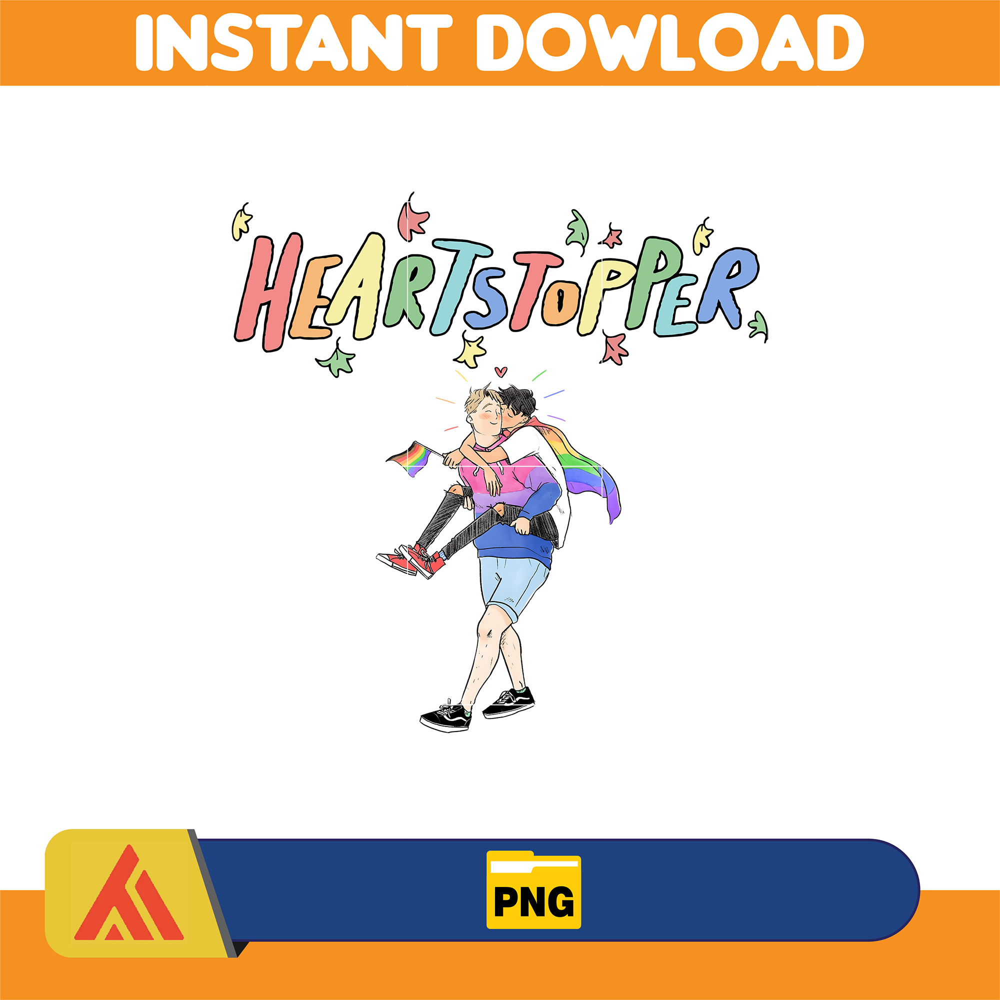 Heartstopper Nick And Charlie Png, Heartstopper Season 2 Png | Inspire ...