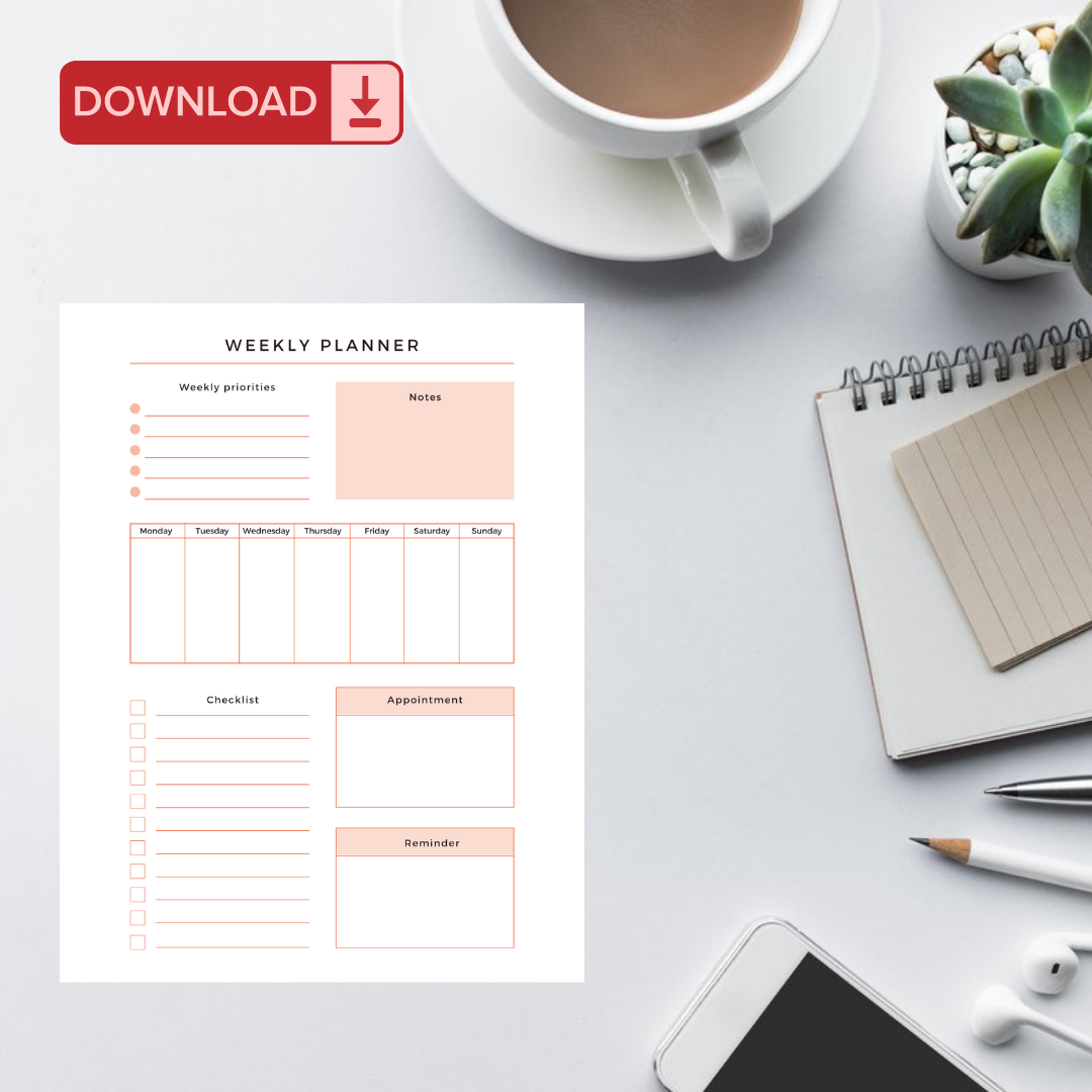 Weekly planner | Inspire Uplift