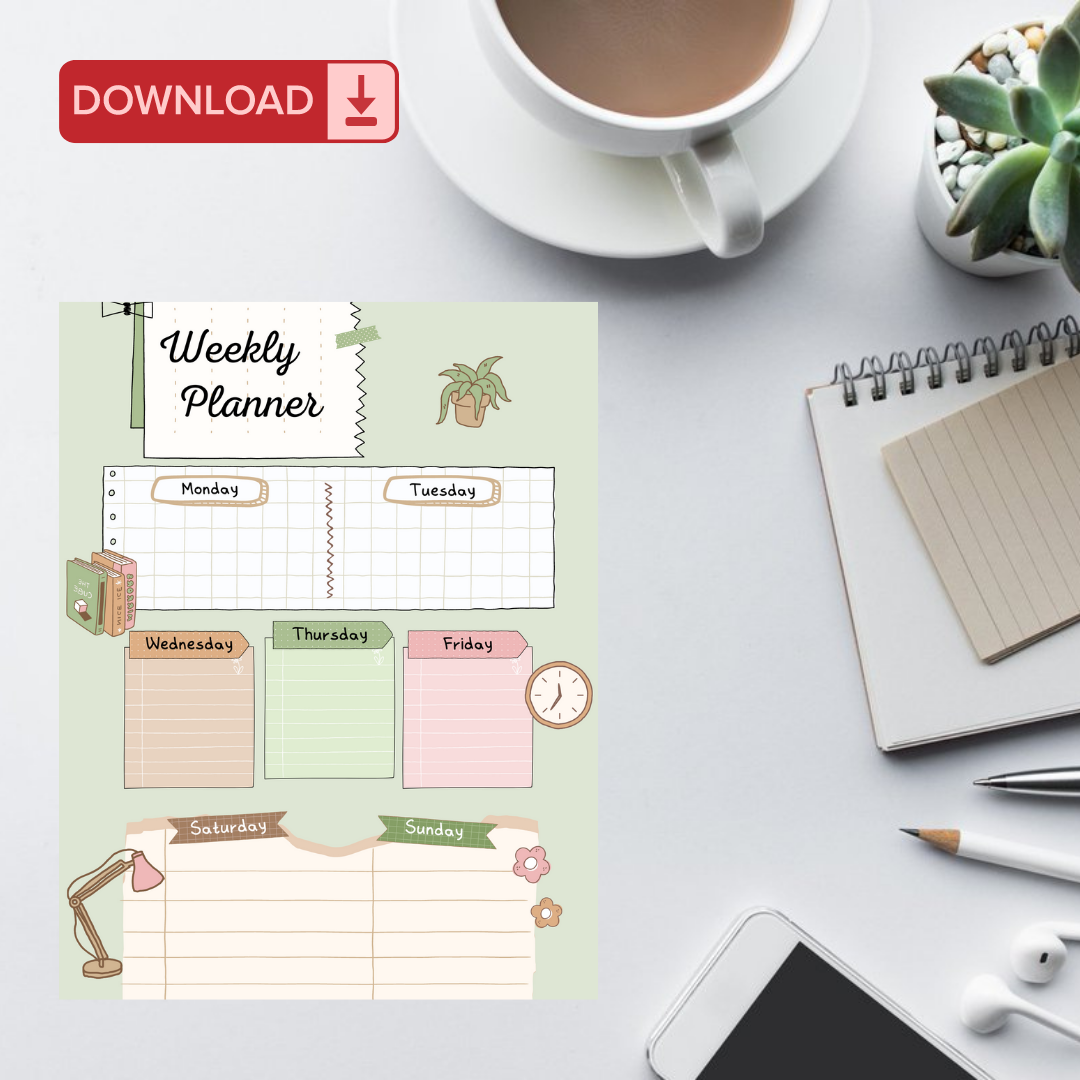 Weekly planner - Inspire Uplift
