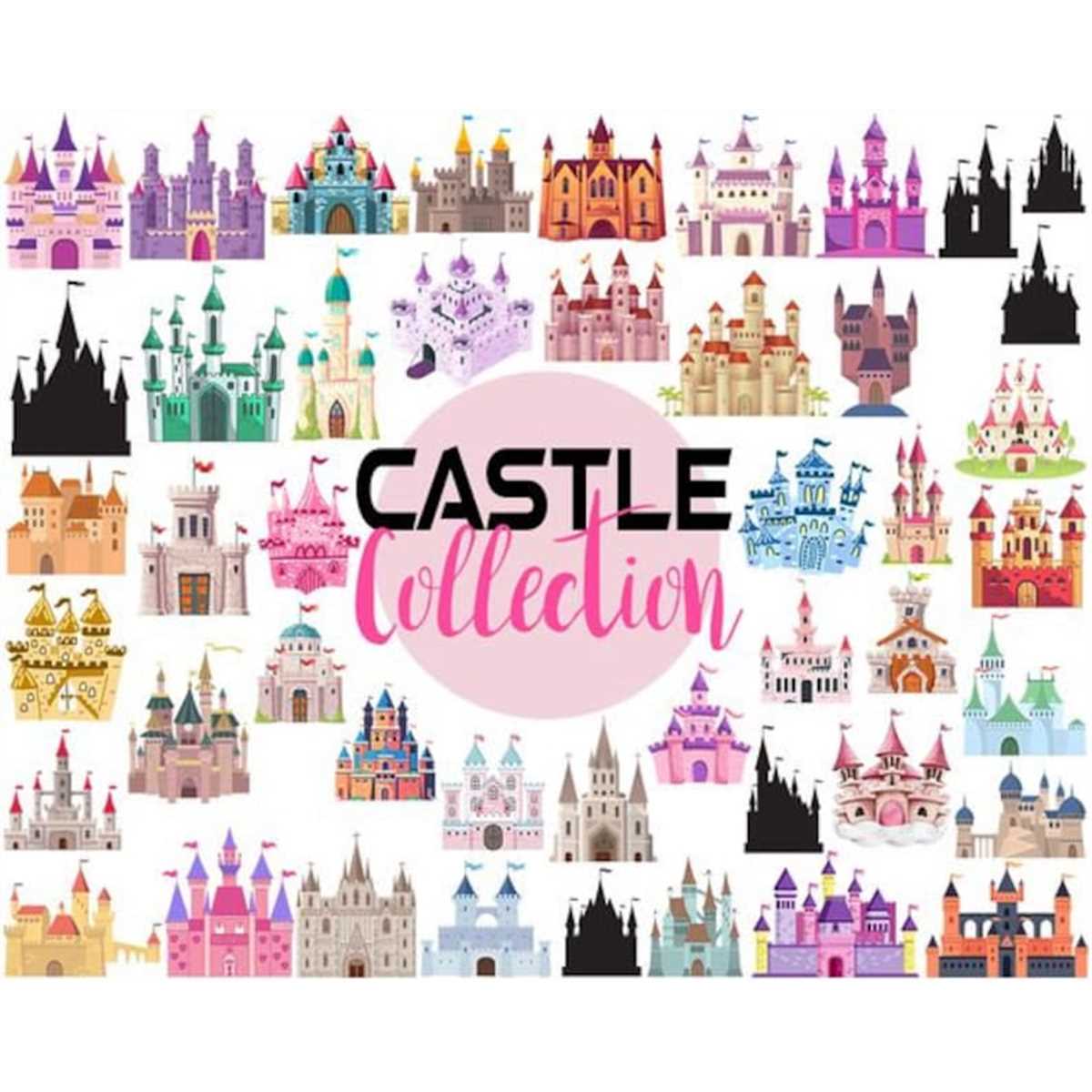 Castle SVG, Mouse Castle svg, Park Castle svg, castle silhou | Inspire Uplift