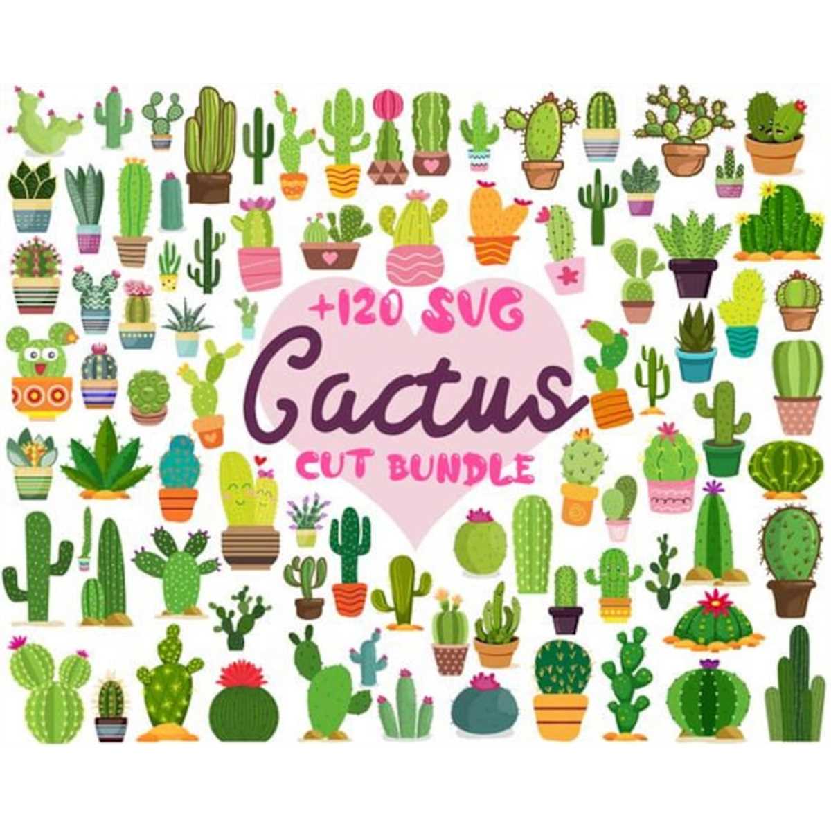Cactus SVG,Cactus svg files for cricut,Cactus svg Bundle,cac - Inspire ...
