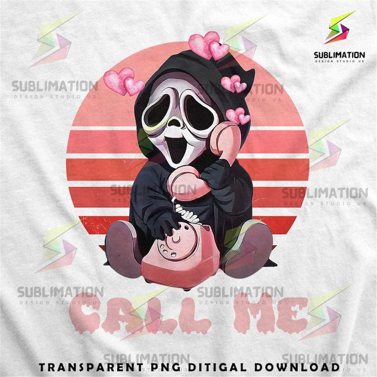 Halloween Baby Ghost Holding Pink Phone Cute 'Call Me' Ghos | Inspire ...