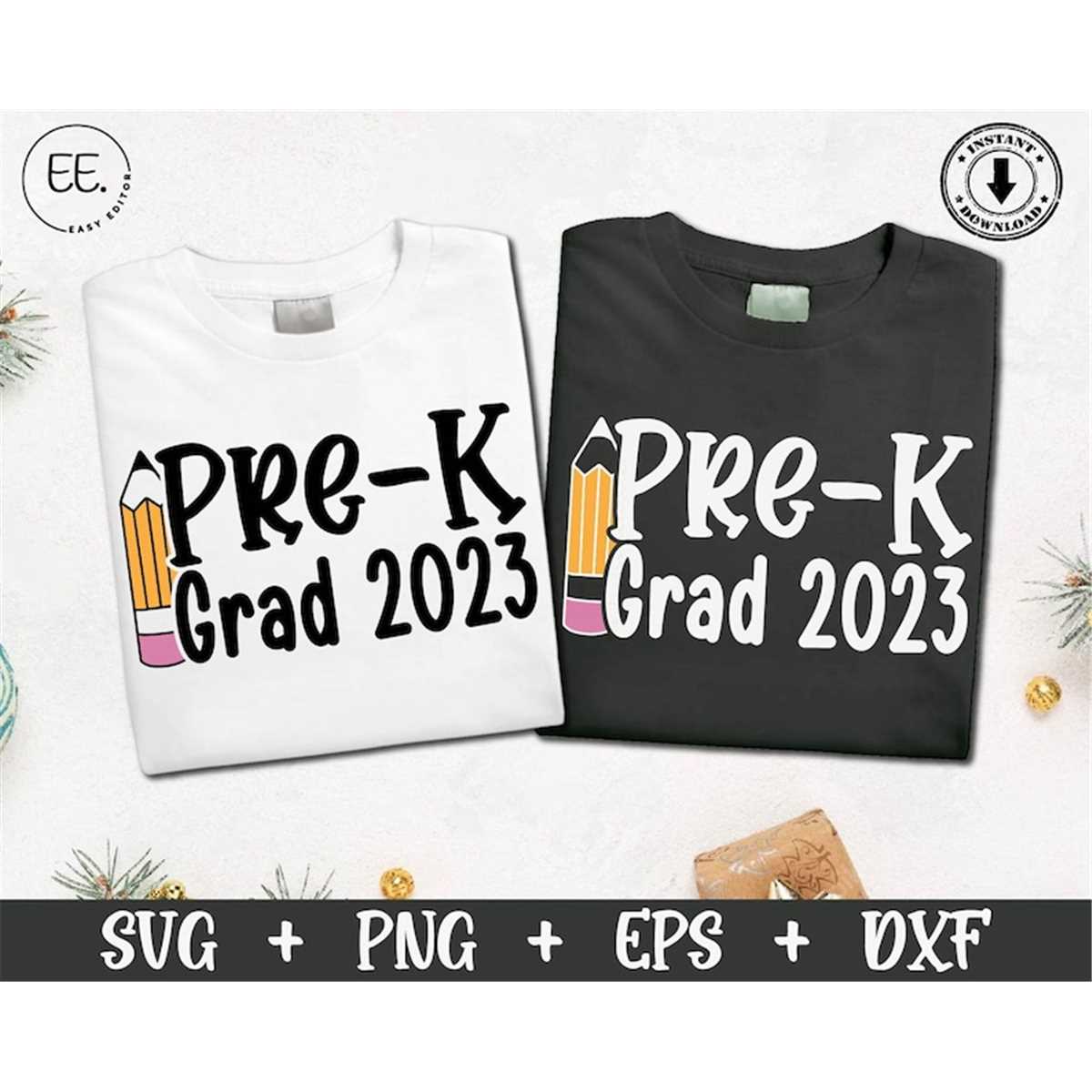 Pre-K Grad 2023 SVG, Pre-K Graduation SVG, Graduation 2023 c | Inspire ...