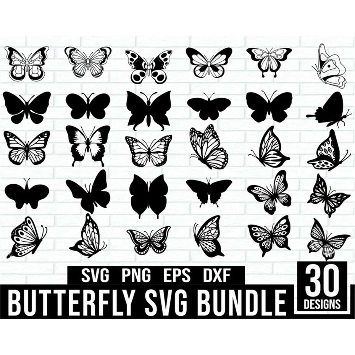 Butterfly SVG, Butterfly Svg Bundle, Layered Butterfly Svg C | Inspire ...