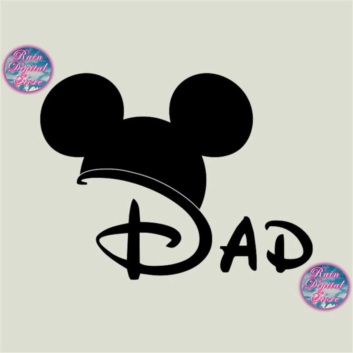 Mouse Dad SVG, Dad Mouse Svg Png Ai Eps Cricut Cutting File | Inspire ...