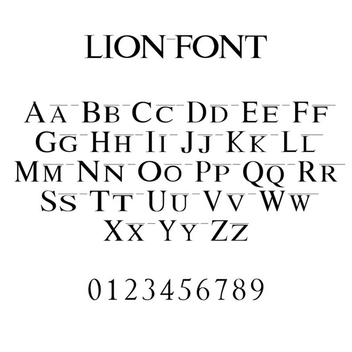 Lion King Alphabet SVG, Mouse Font SVG, Letters SVG, Customi | Inspire ...
