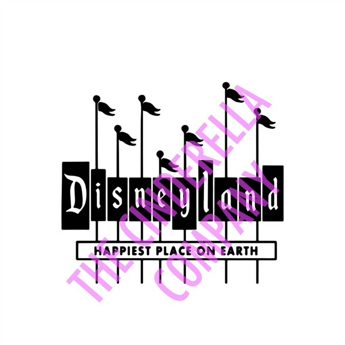 Disneyland Sign Vector File - (SVG, JPEG, Png & Adobe Illus | Inspire ...