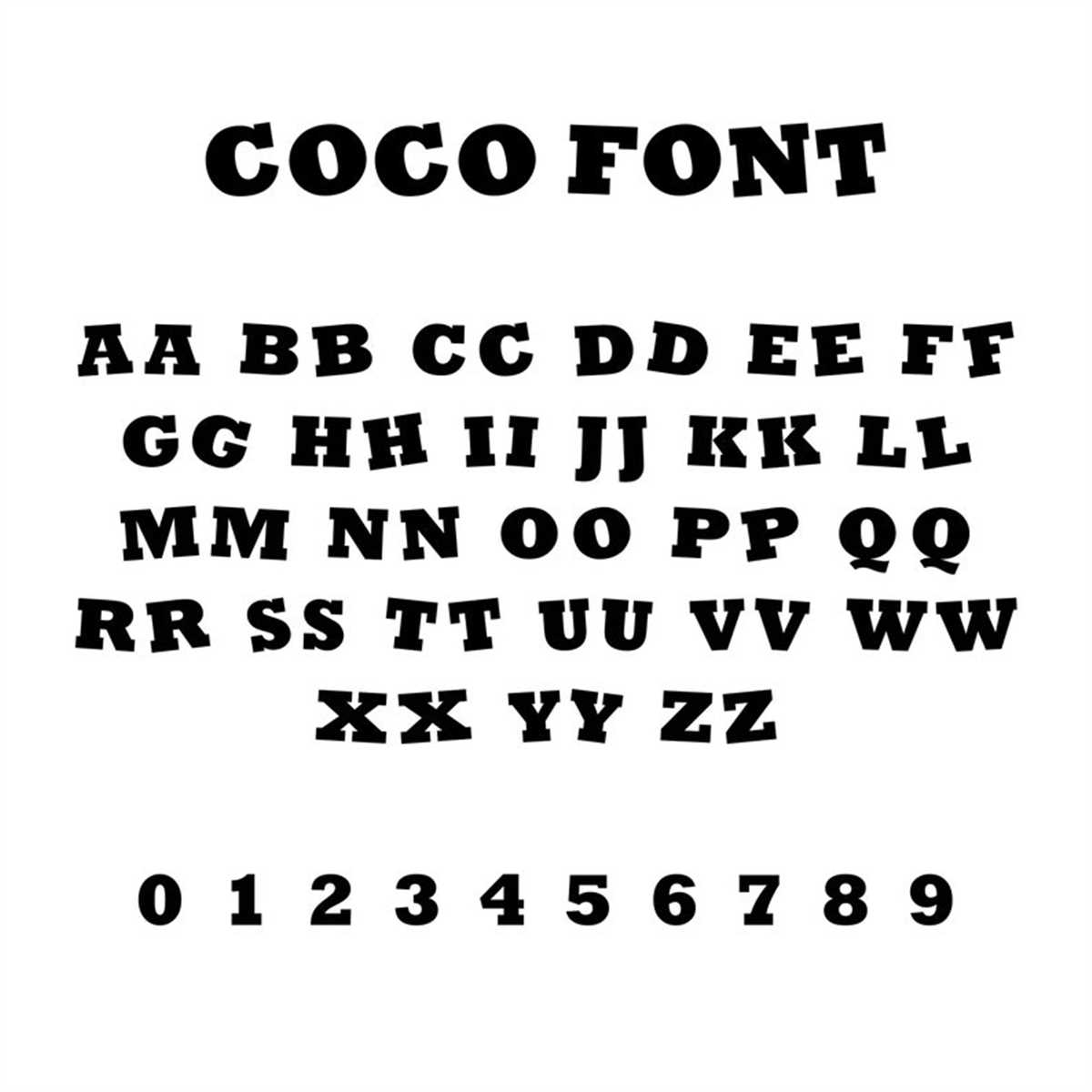 Coco Alphabet SVG, Mouse Font SVG, Letters SVG, Customisable | Inspire ...
