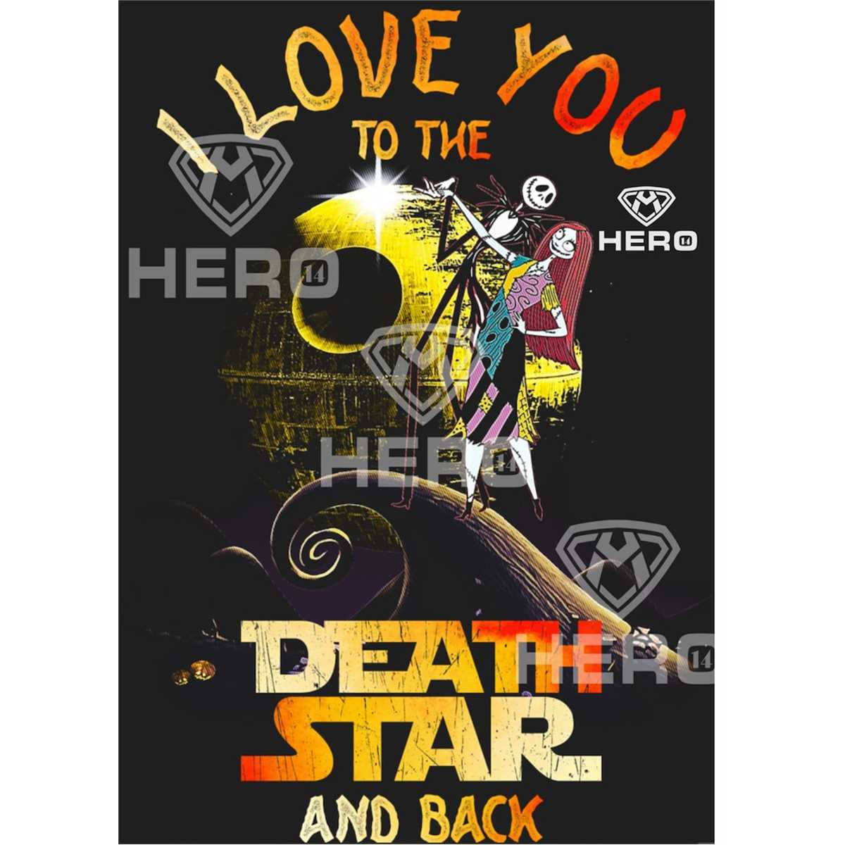 Cartoon Death Star Skeleton love I love you to the Death Sta | Inspire ...