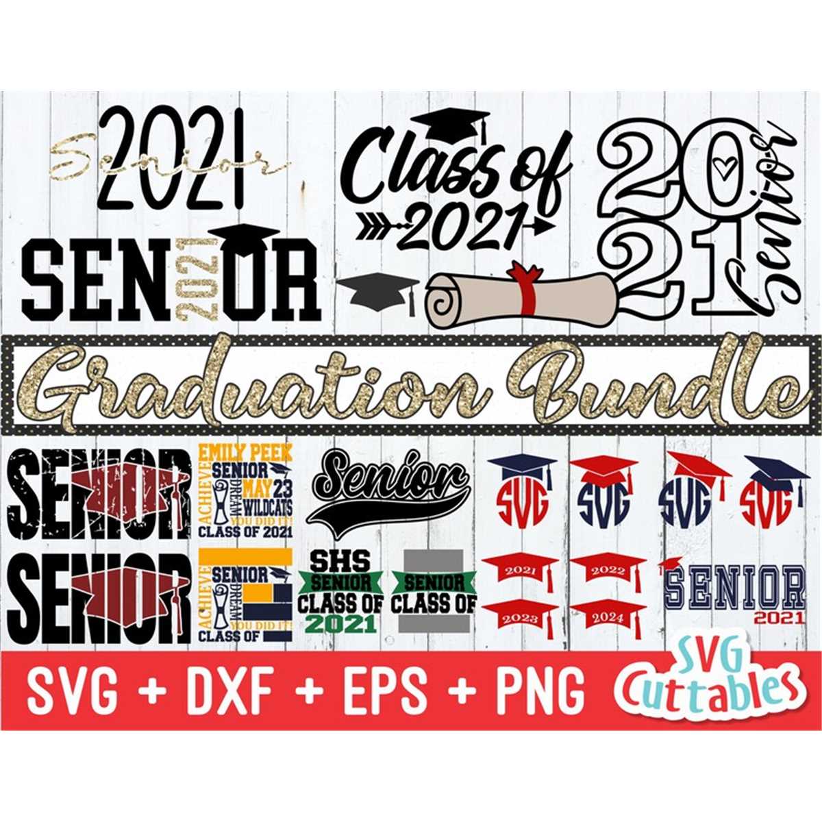Graduation svg Bundle - Senior svg - Graduation Cut File - | Inspire Uplift