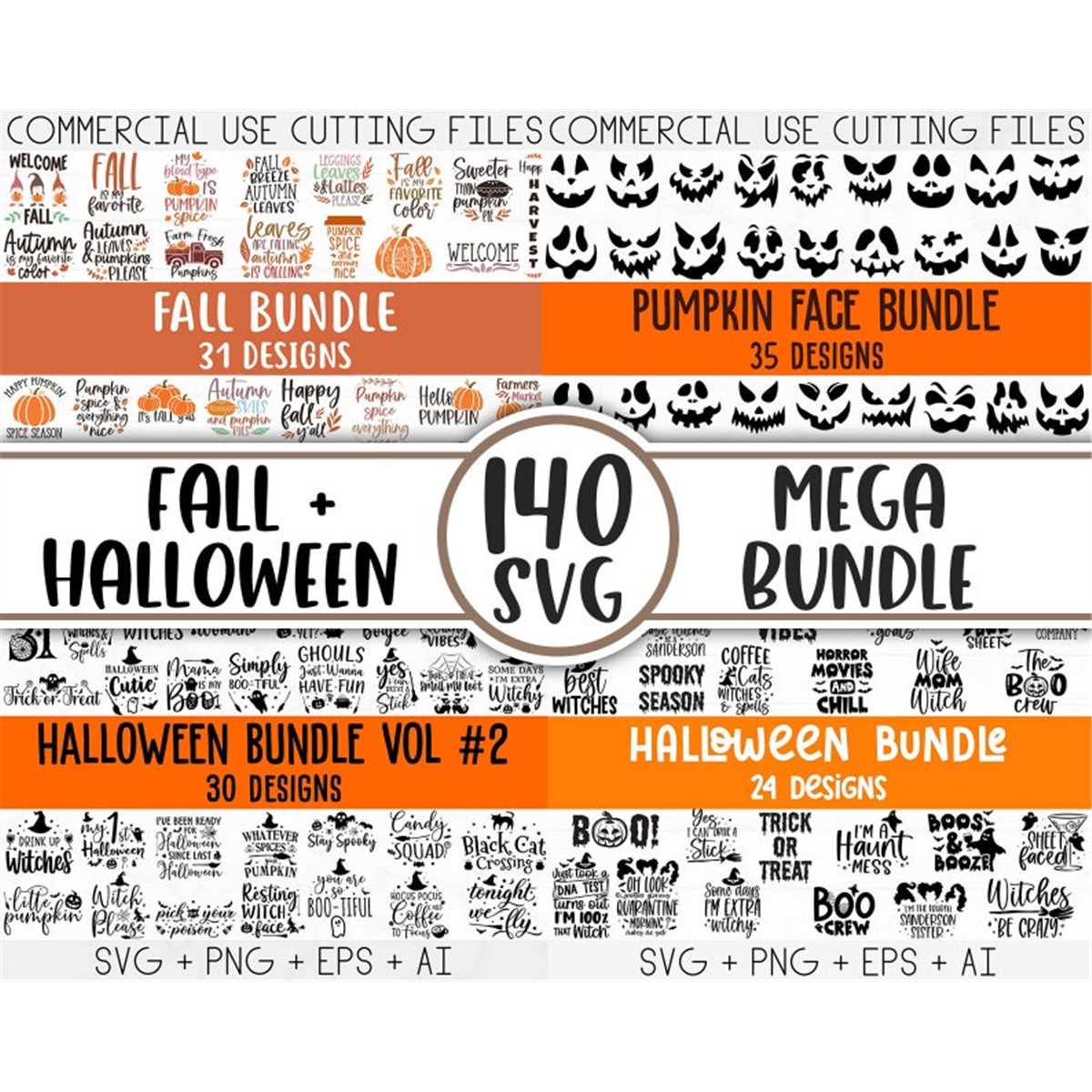 Fall Svg, Halloween svg bundle, Fall SVG bundle, Autumn Svg, | Inspire ...