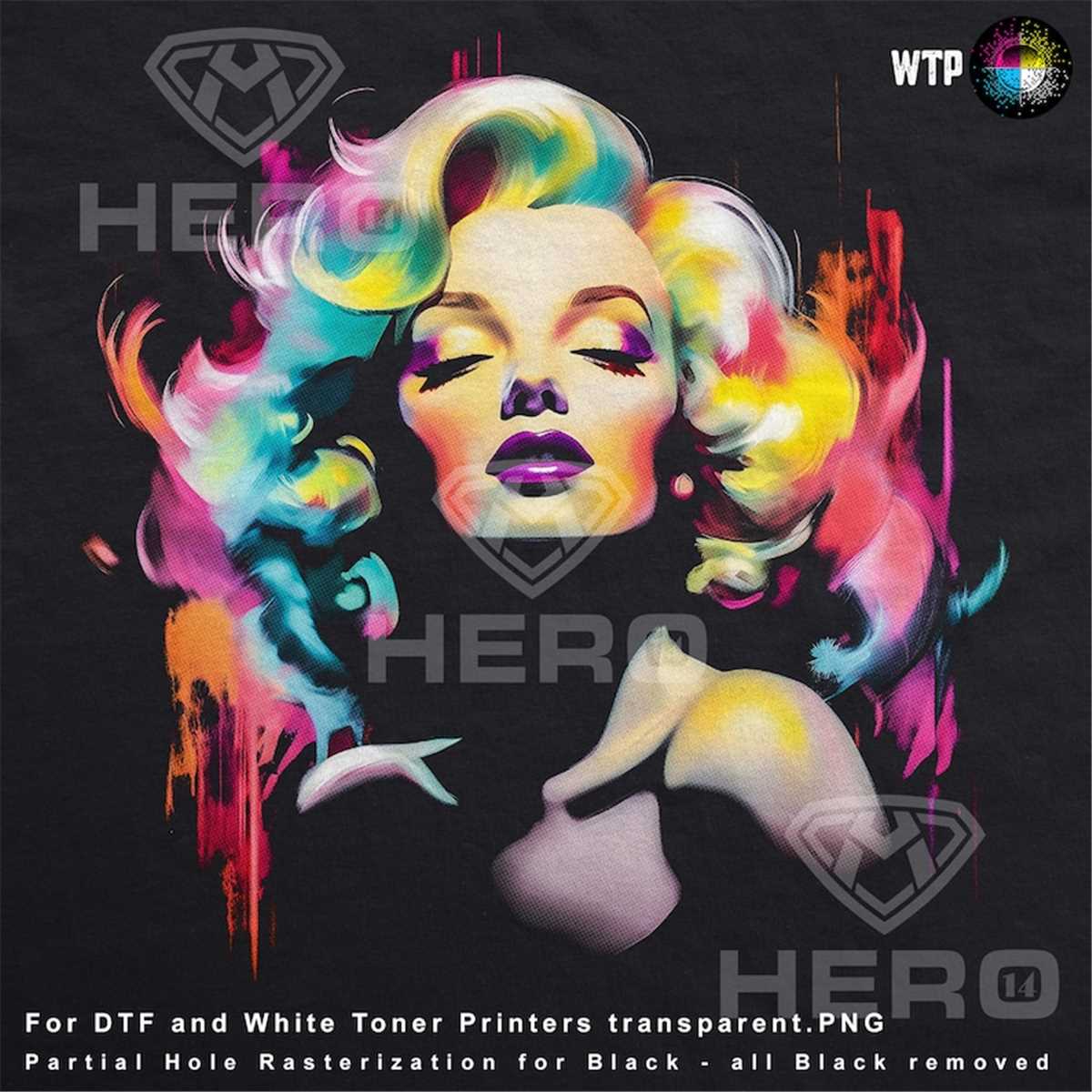 Colorful Marilyn Monroe Candy-Coated Marilyn Monroe Marilyn | Inspire ...