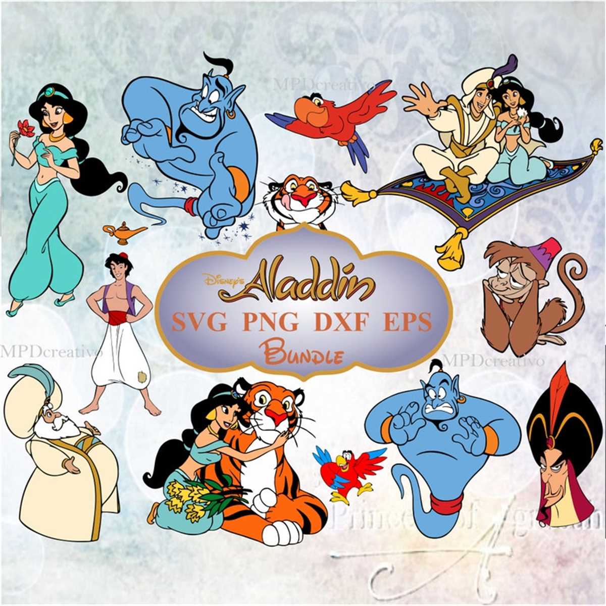 50 AladdinSvg png dxf eps, Lago Svg, Jasmine svg clipart, Ra - Inspire ...
