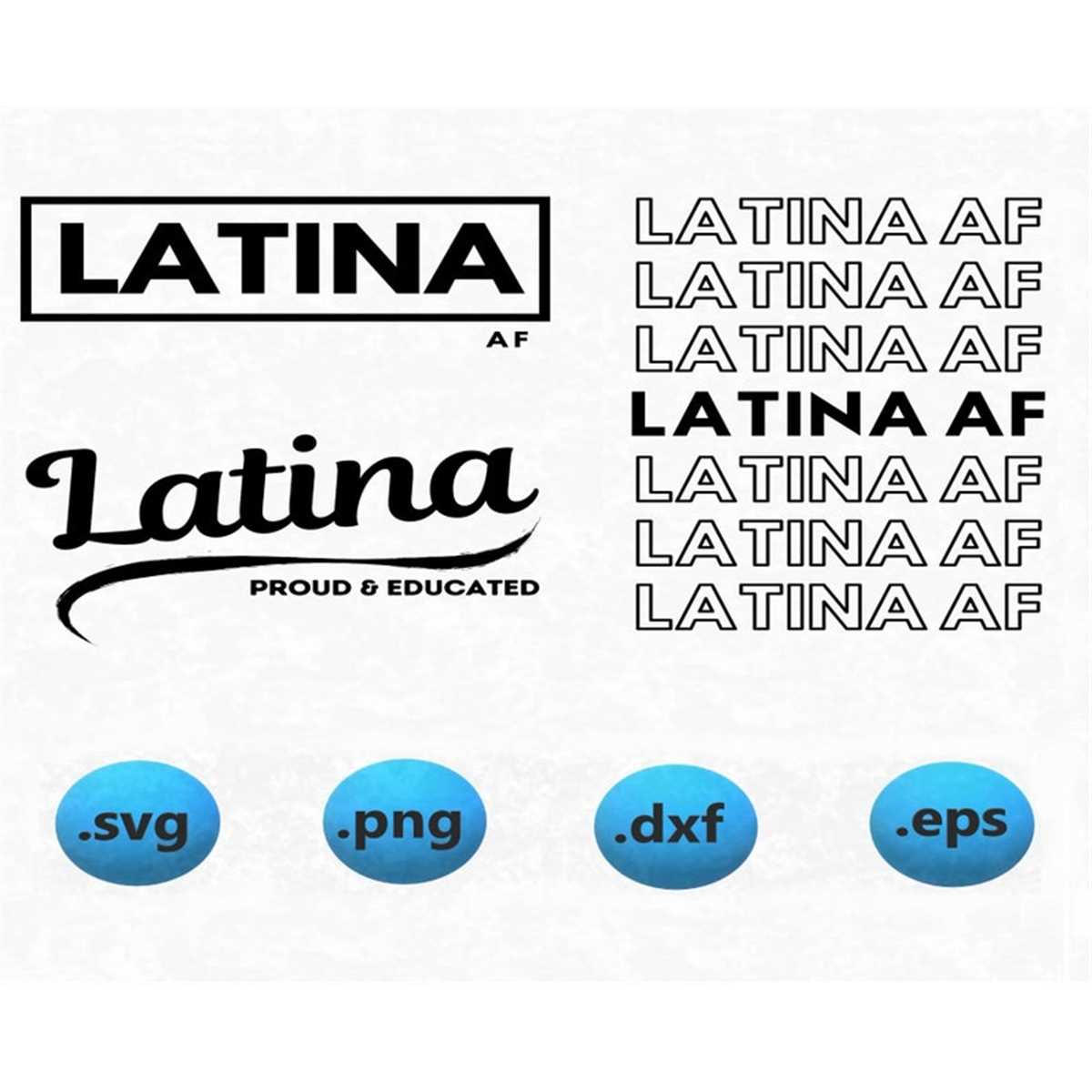 educated latina svg - Inspire Uplift