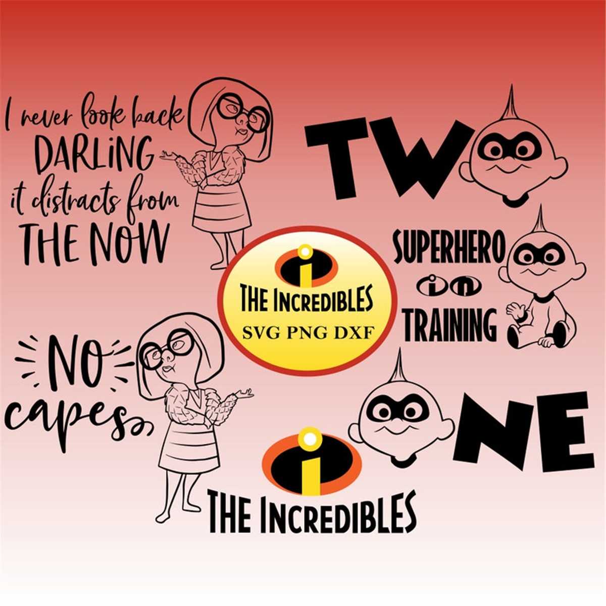 Incredibles SVG, The Incredibles cut file,The Incredibles pr | Inspire ...