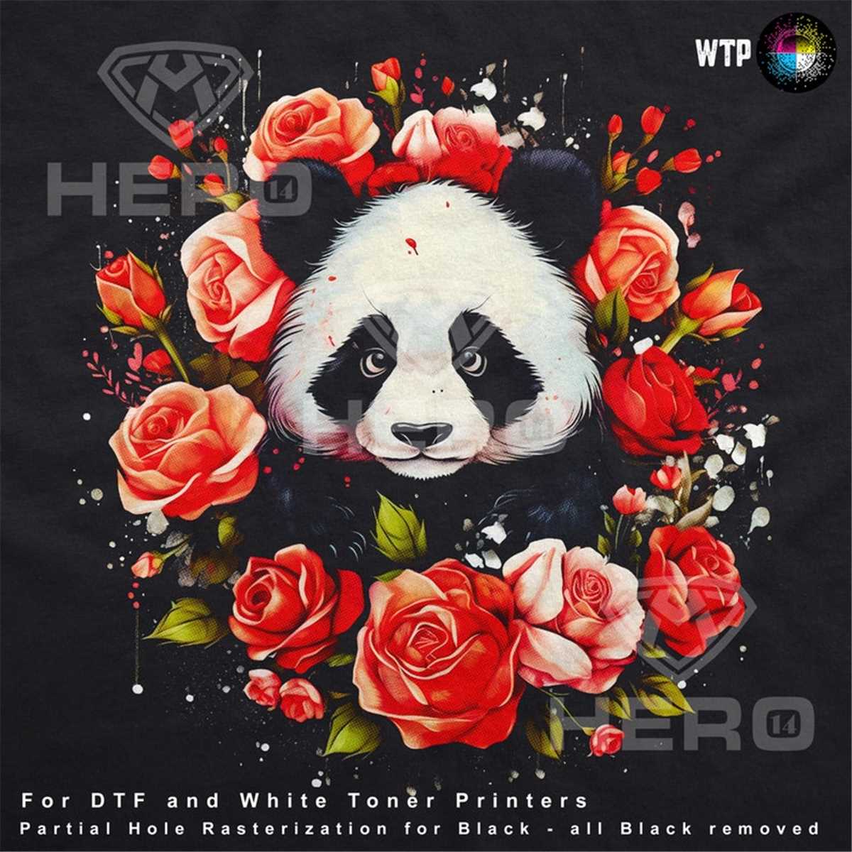 Red Roses with Panda Bear png Pink flowers Panda Bear peakin | Inspire ...