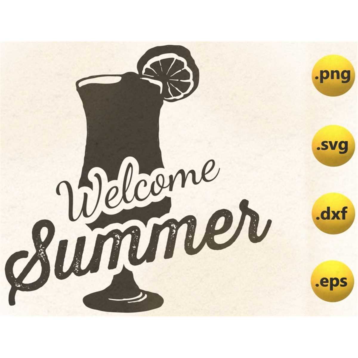 Welcome Summer Svg ,Summer Cut Files, Summer Quotes Svg, Bea | Inspire ...