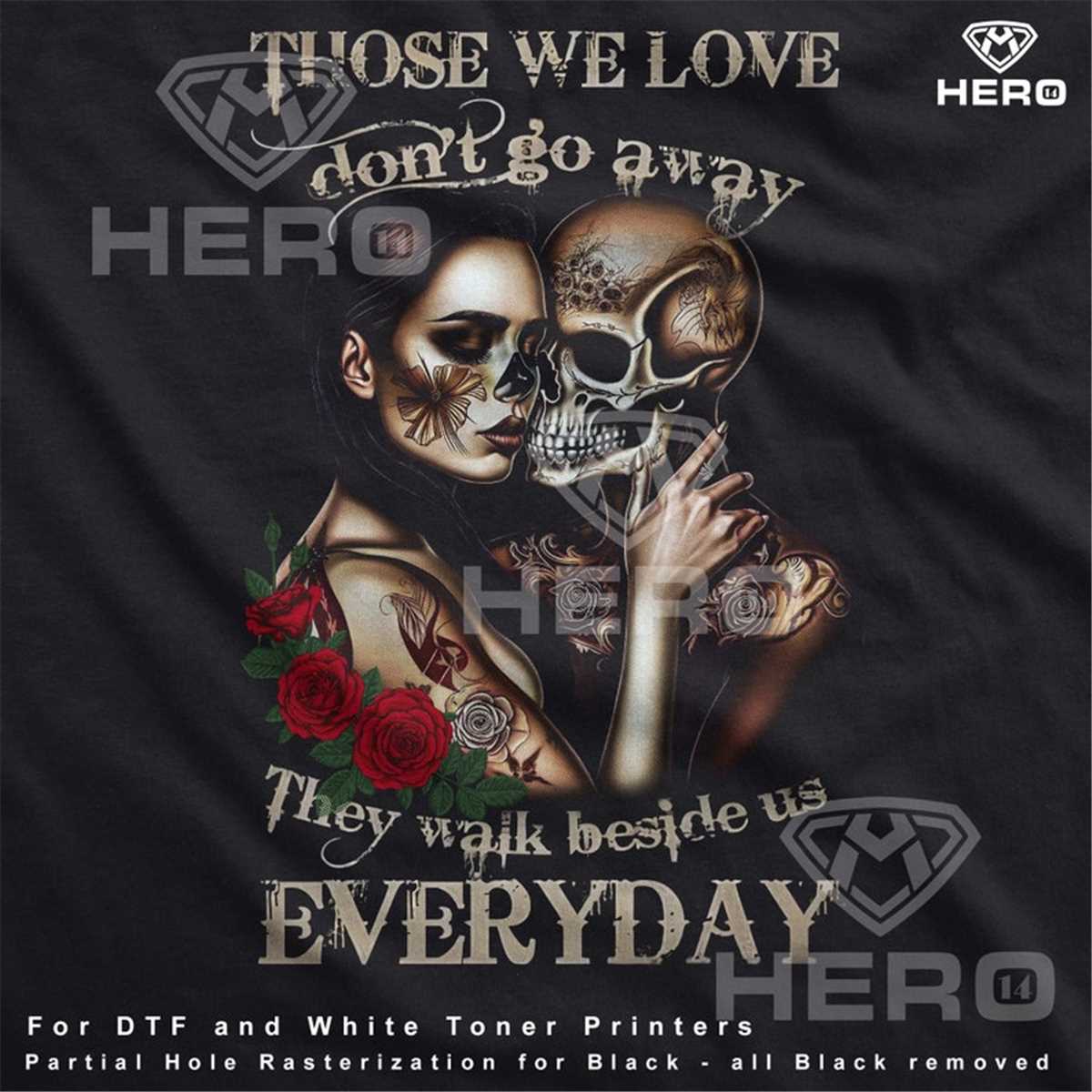 Skeleton Hugging Valentine Png for Dark Garments Skull Kisse - Inspire ...