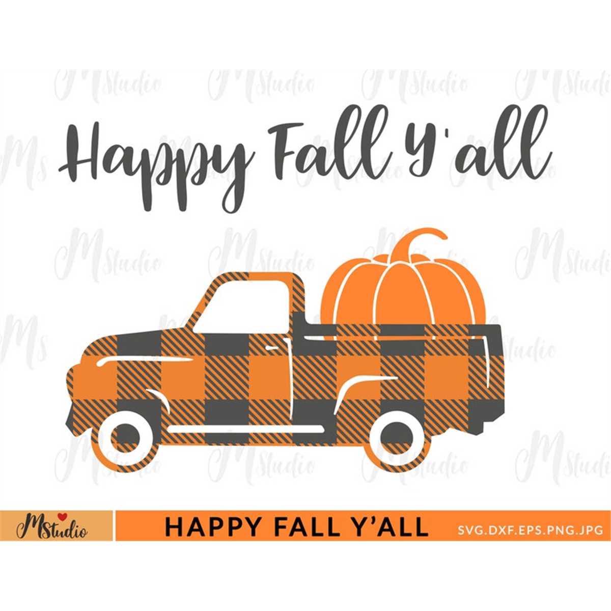Fall truck svg, Fall Pumpkin Truck, fall svg, autumn svg, pu - Inspire ...