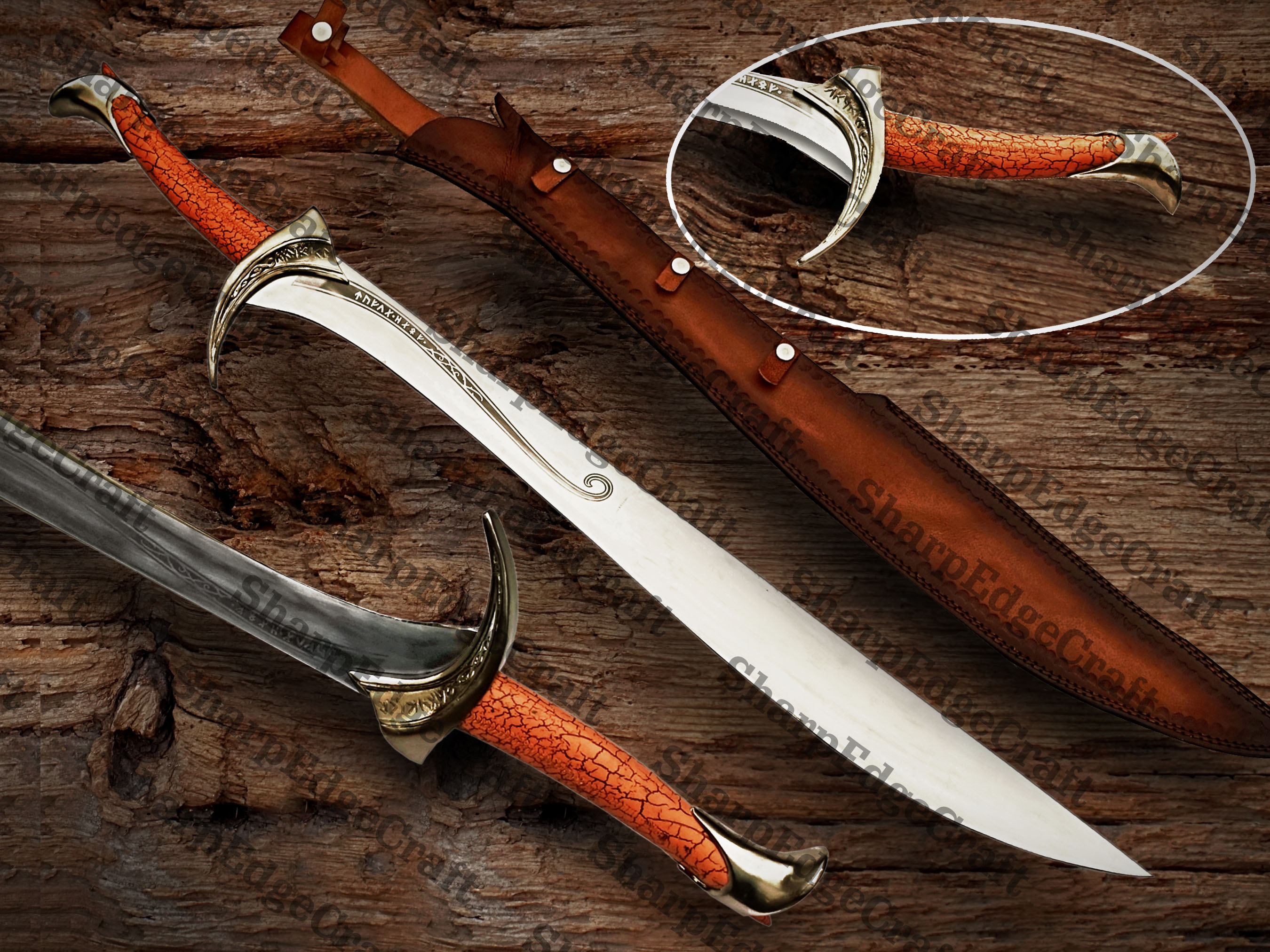 The Hobbit Orcrist Handmade Replica Sword OF THORIN OAKENSHI | Inspire ...